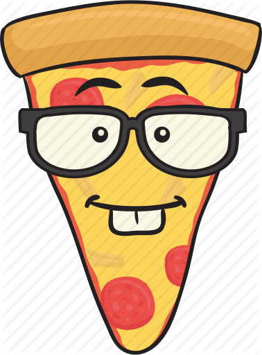 Free Clip Art Pizza - Pizza Emoji - (378x512) Png Clipart Download