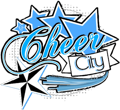 Cheer City - Cheerleading - (427x431) Png Clipart Download