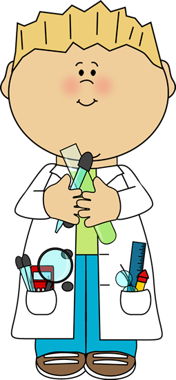 Girl Clipart - Mycutegraphics Scientist - (255x550) Png Clipart Download