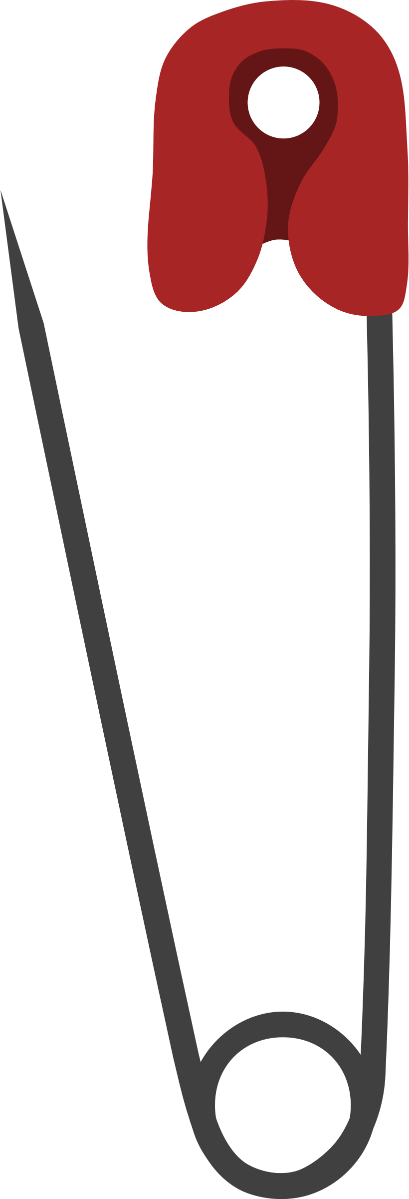 Big Image - Clip Art Of Pin - (820x2400) Png Clipart Download