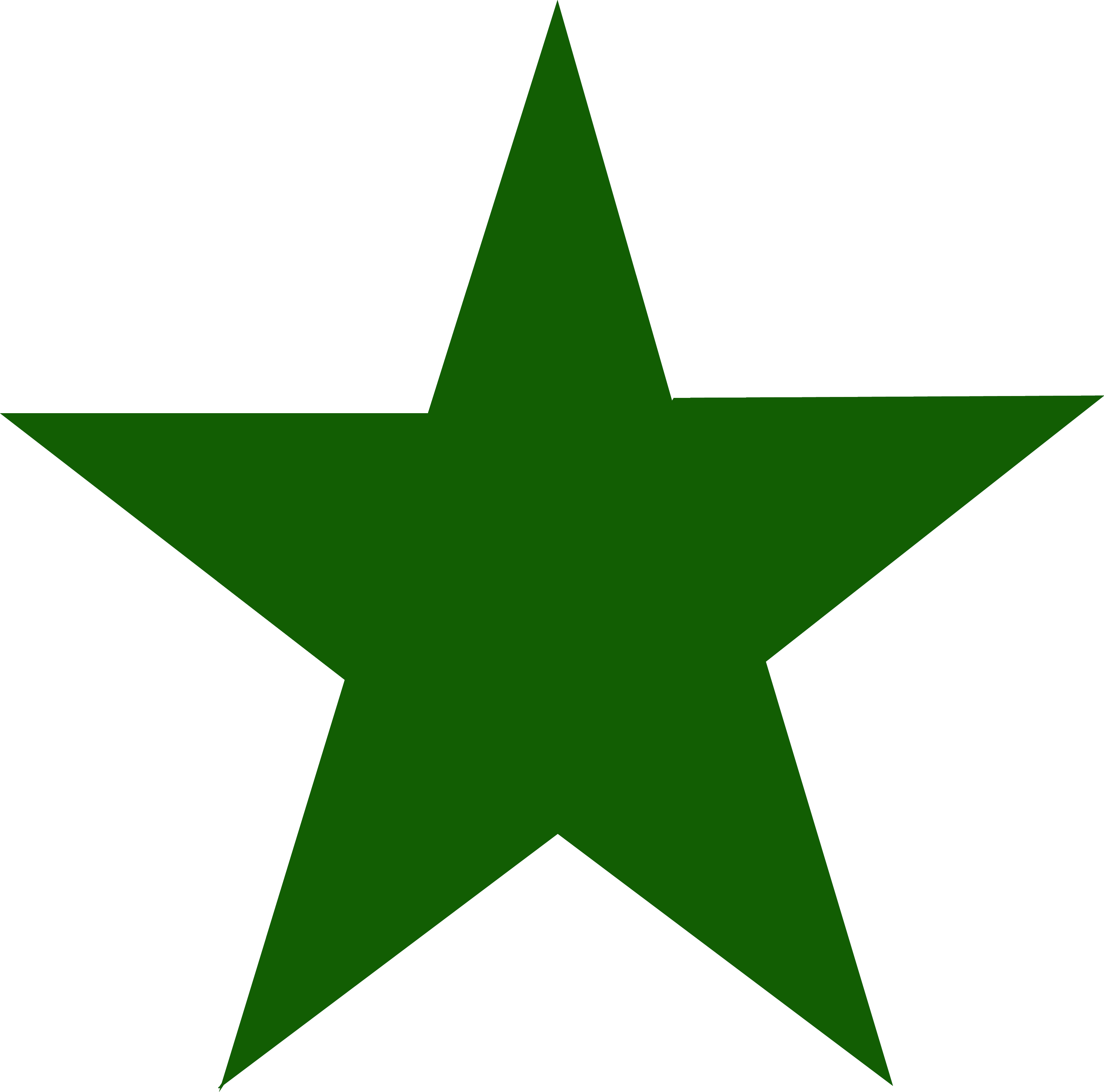 Green Star Clip Art