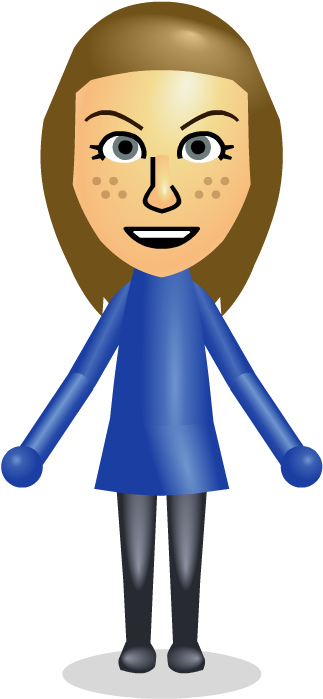 Abby Mii - Mii Character Png - (800x800) Png Clipart Download