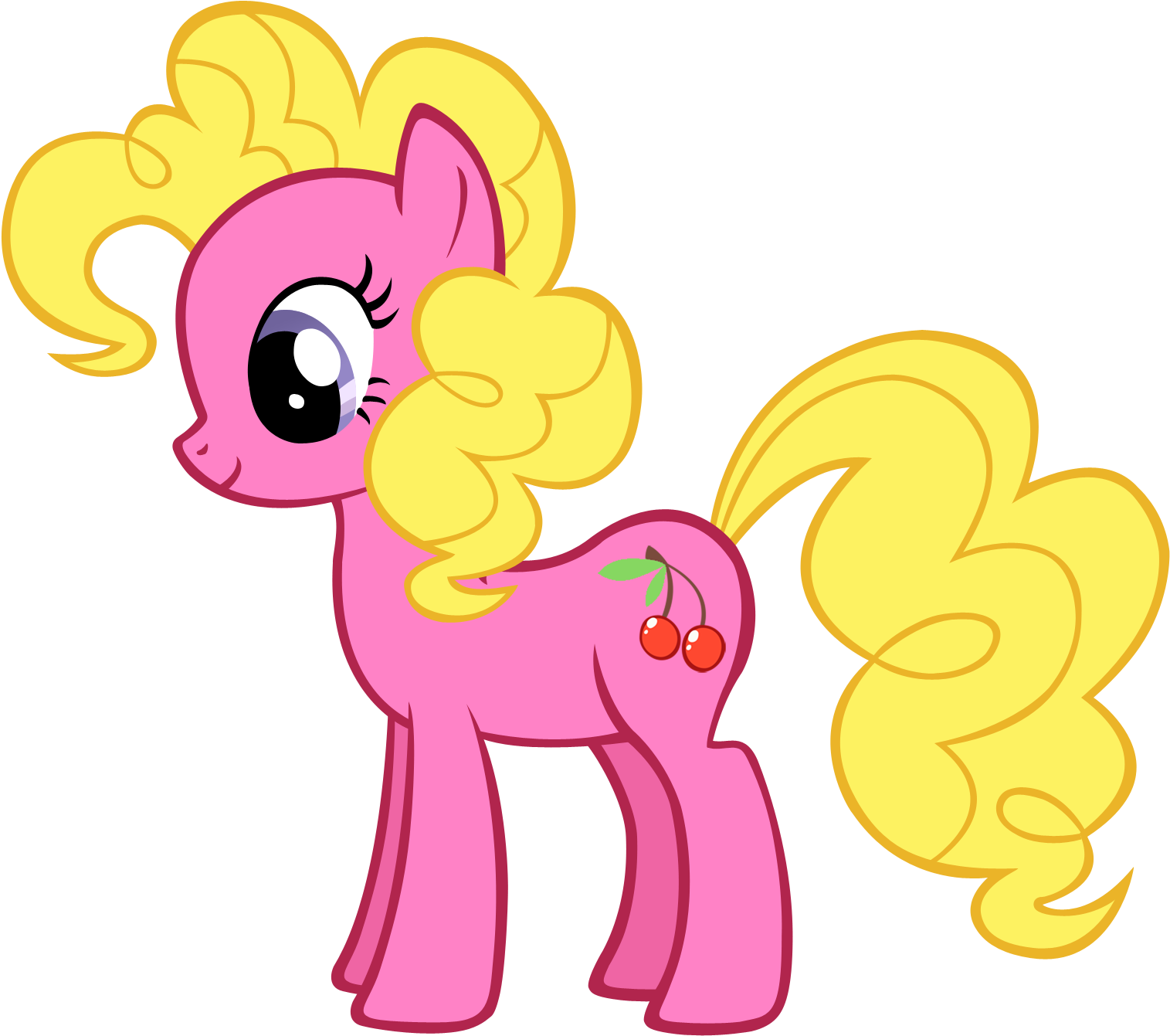Cherry Pie Vector By Durpy On Clipart Library - My Little Pony Berry ...