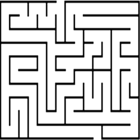 Maze Clip Art - 2d Maze Png - Full Size PNG Clipart Images Download