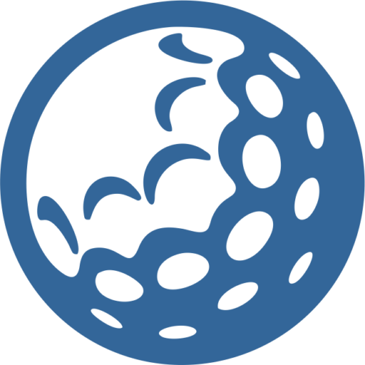 Golf Ball Logo Vector - (512x512) Png Clipart Download