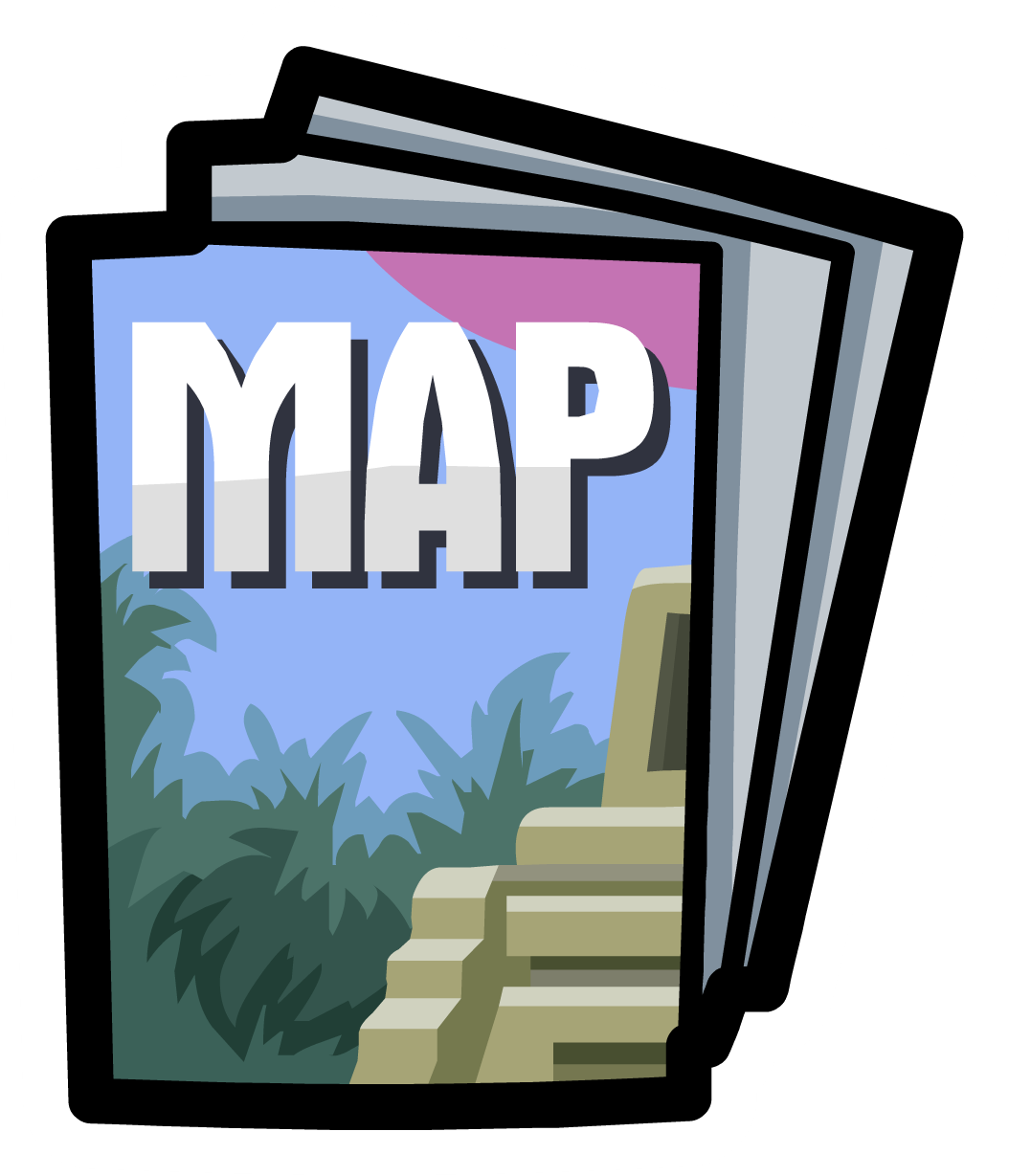 Click To View Grand Turk Map Golf Cart - Club Penguin Map Icon - Full ...