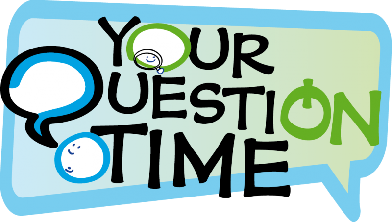 Your Question Time - Question Time Clipart - (800x453) Png Clipart Download