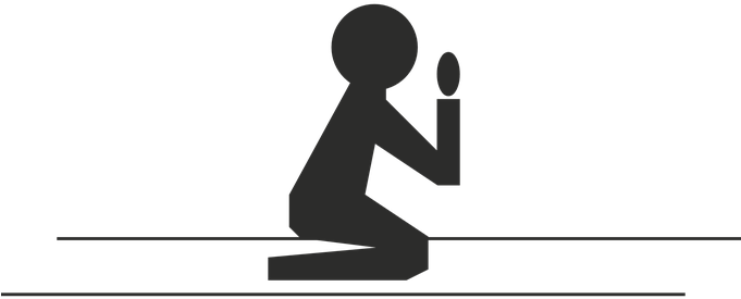 Praying Religion Religious Stick Figure Pe - Begging Transparent ...