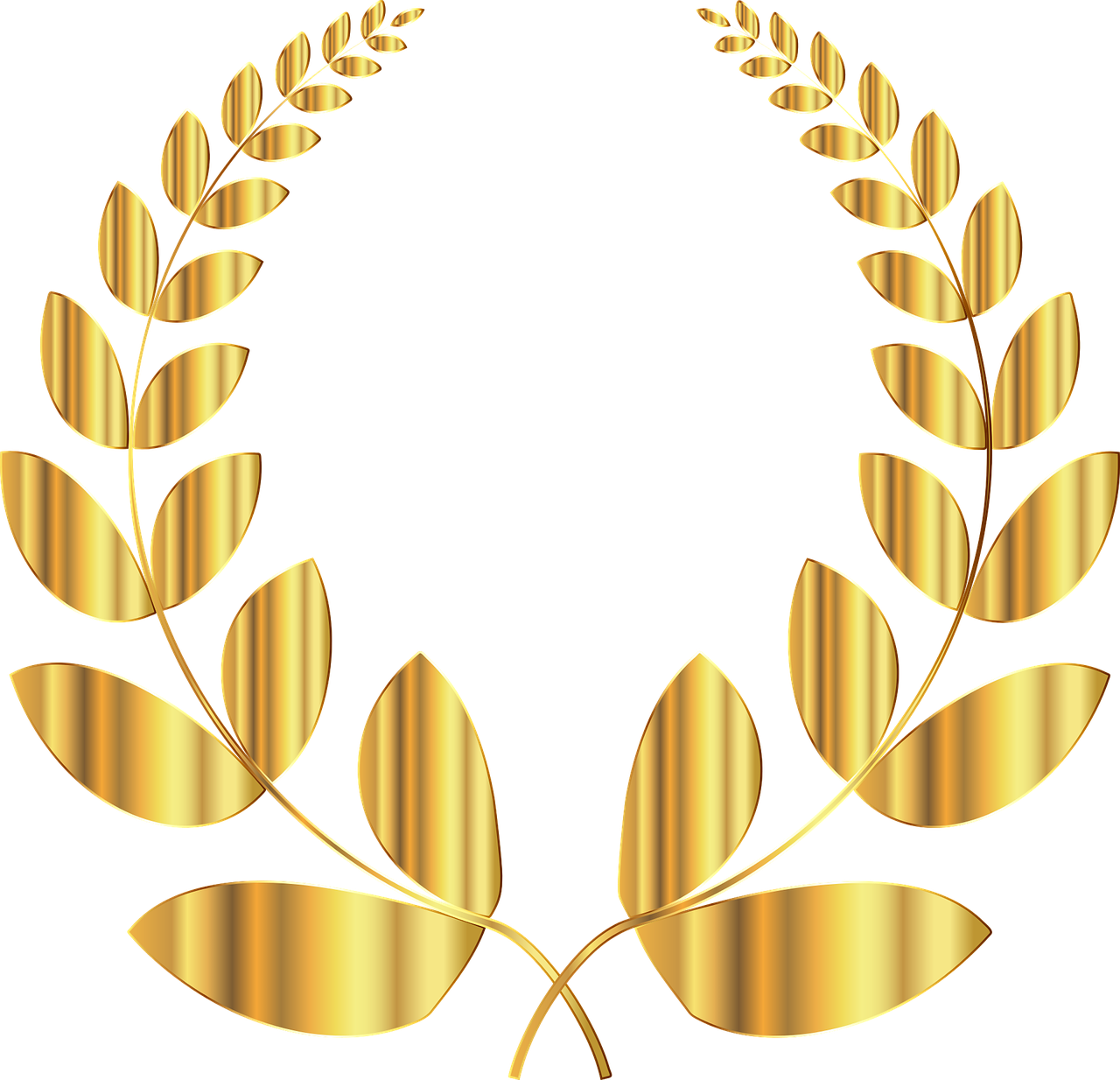 Laurel Wreath Conquest Triumph Png Image - Laurel Wreath Gold ...