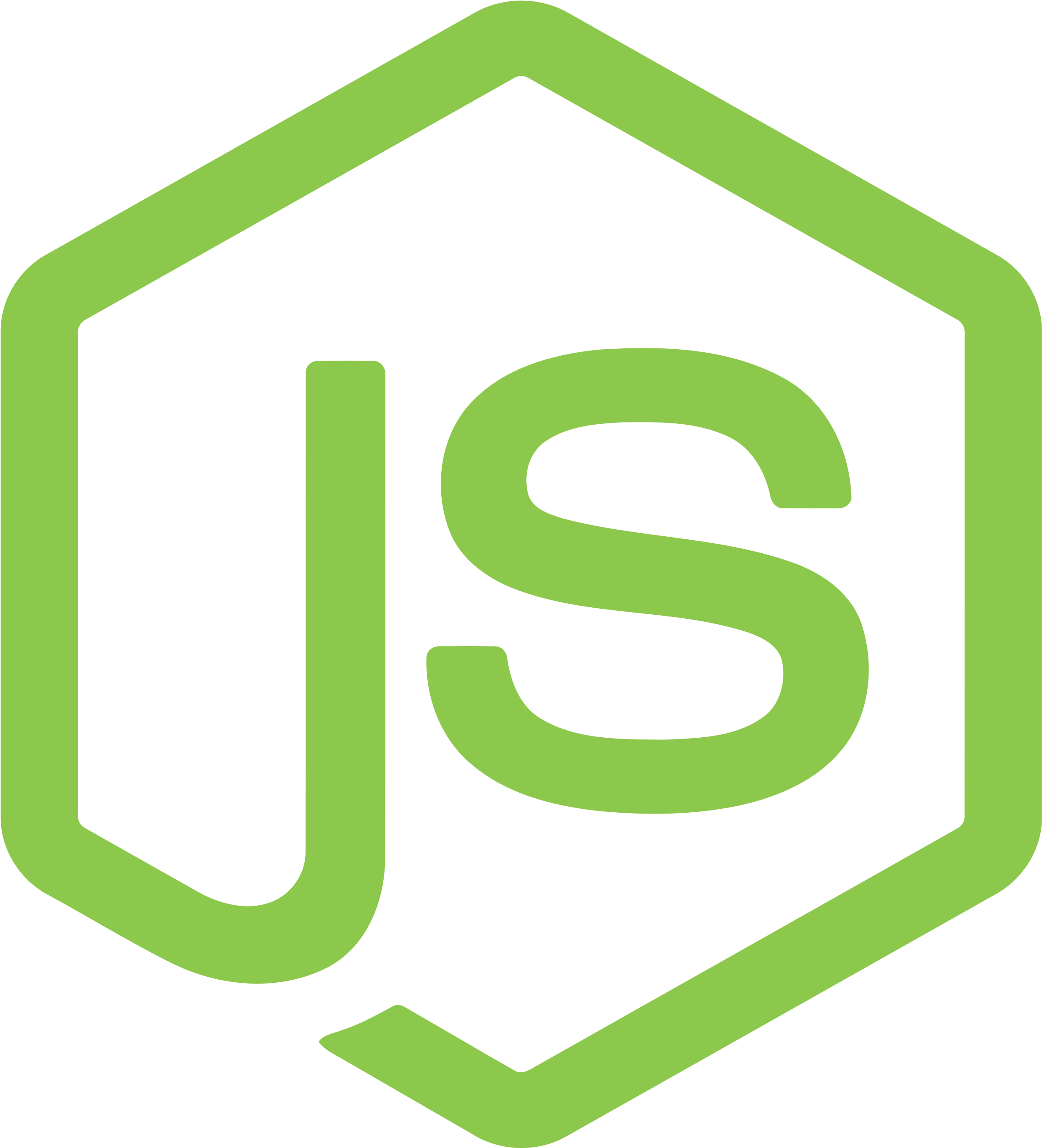 Formation Node - Js - Node Js Logo Vector - (2400x2643) Png Clipart ...