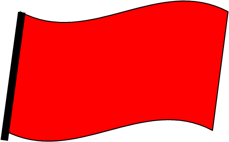 Drapeau Rouge - Red - (459x285) Png Clipart Download