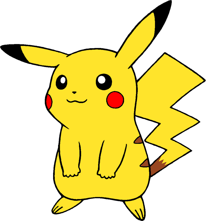 Pikachu Base By Yukimemories - Pikachu Svg - (862x927) Png Clipart Download