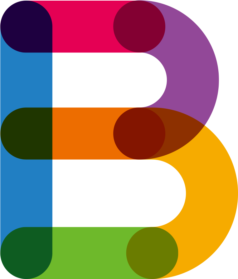 Brazil Letter Clip Art - Letra B De Colores - (1000x1000) Png Clipart ...