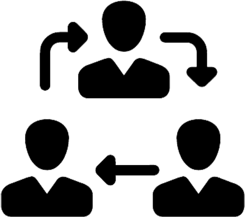 Collaboration - Leadership Communication Icon - (512x512) Png Clipart ...