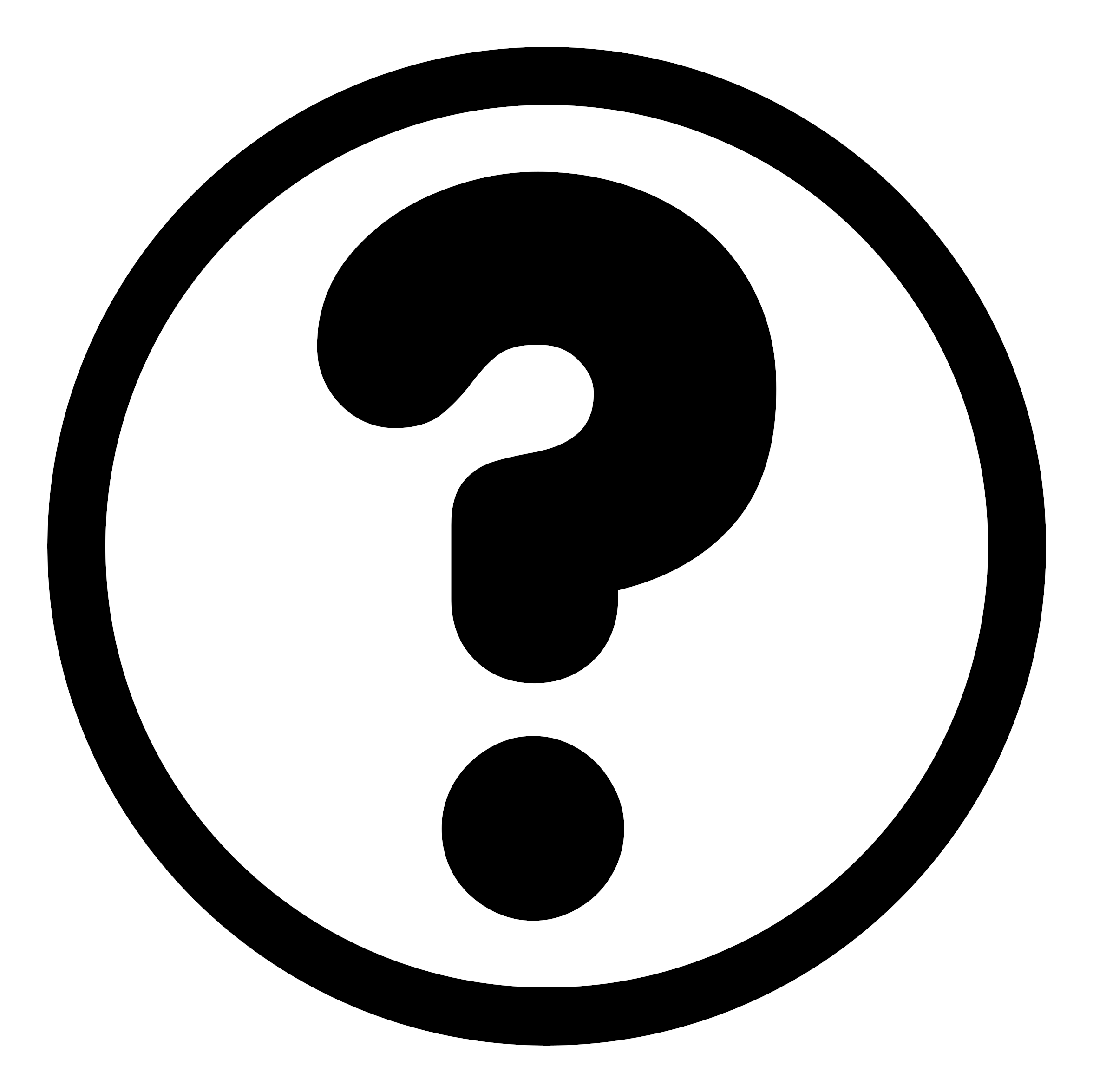 Big Image - Question Png - (2400x2400) Png Clipart Download