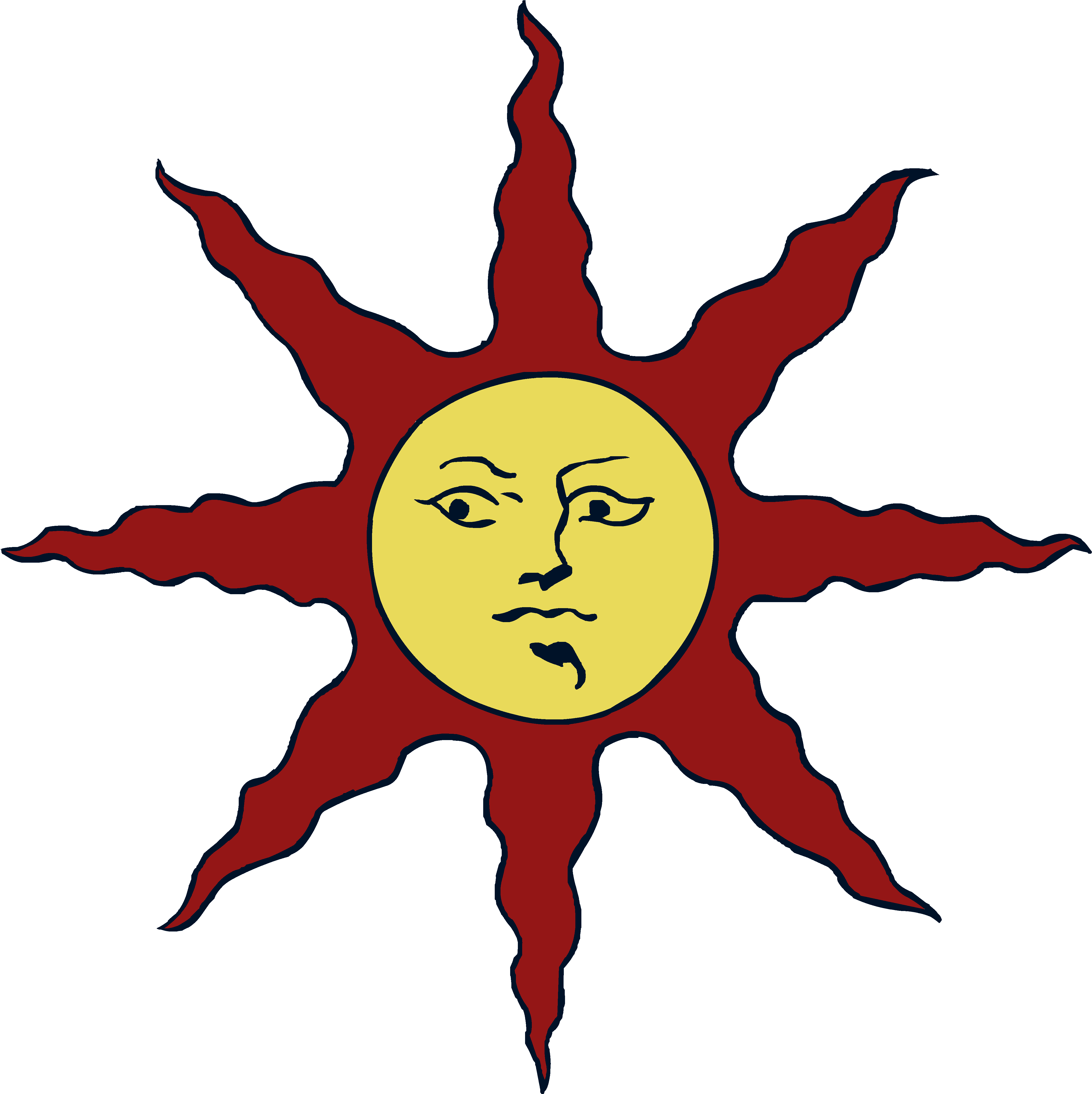 Warriors Of Sunlight - Dark Souls Solaire Sun - (4538x4544) Png Clipart Download