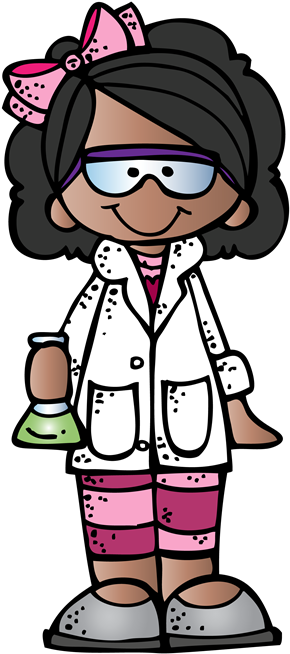 Female Scientist Clipart