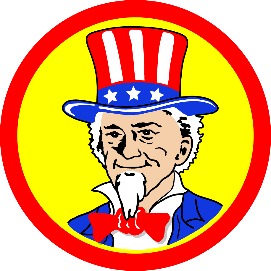 Uncle Sam Logo - (916x916) Png Clipart Download