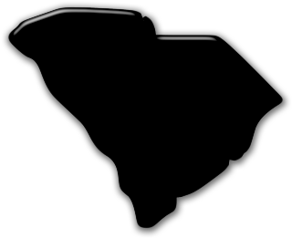 South - South Carolina Black State - (420x420) Png Clipart Download