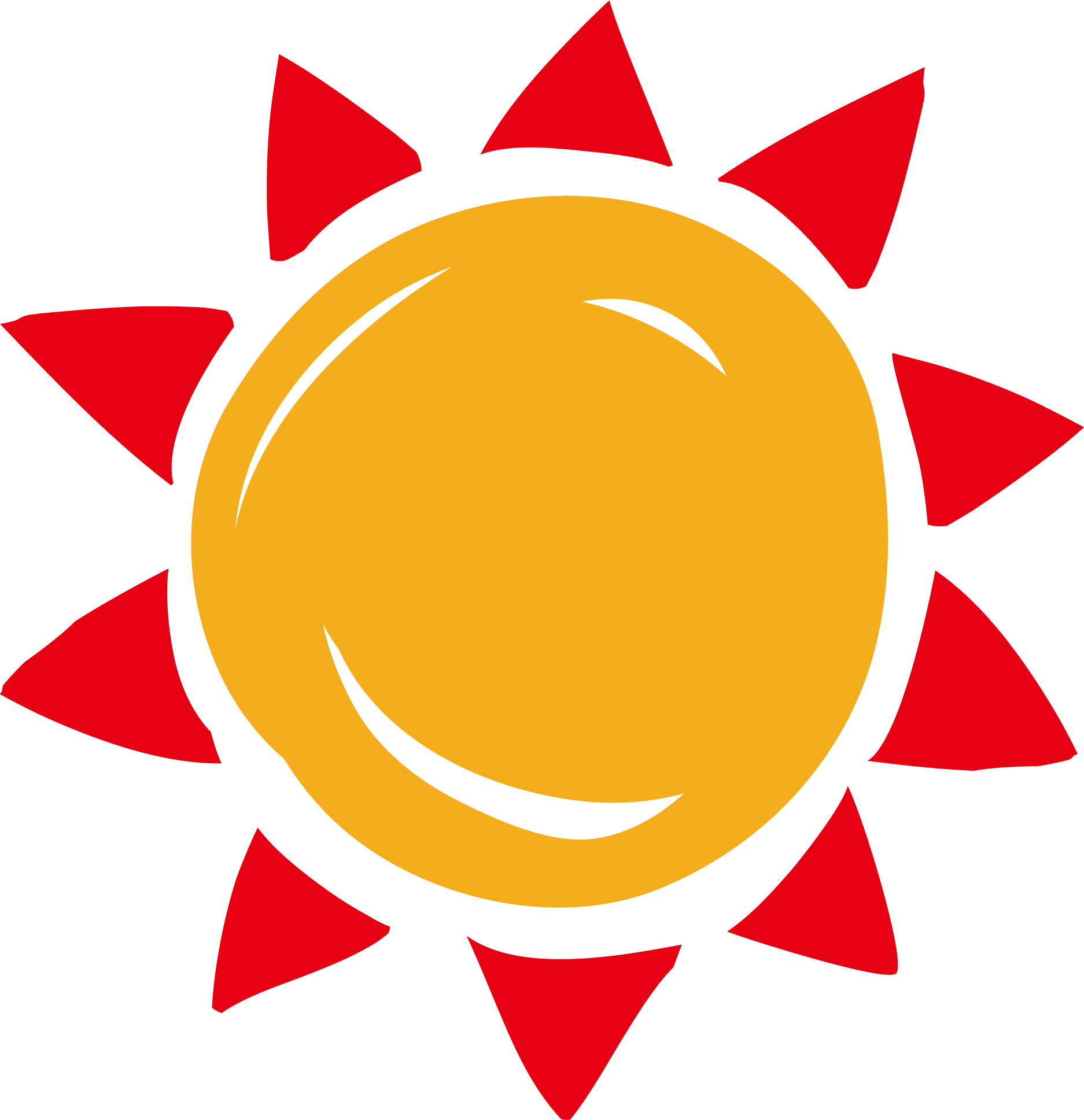 Sunlight Sunlight Clip Art - Cartoon - (1874x1937) Png Clipart Download