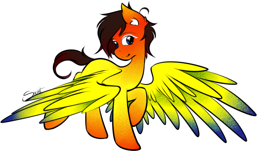 14 Sun Conure By Secret-pony - Conure Mlp - (930x606) Png Clipart Download