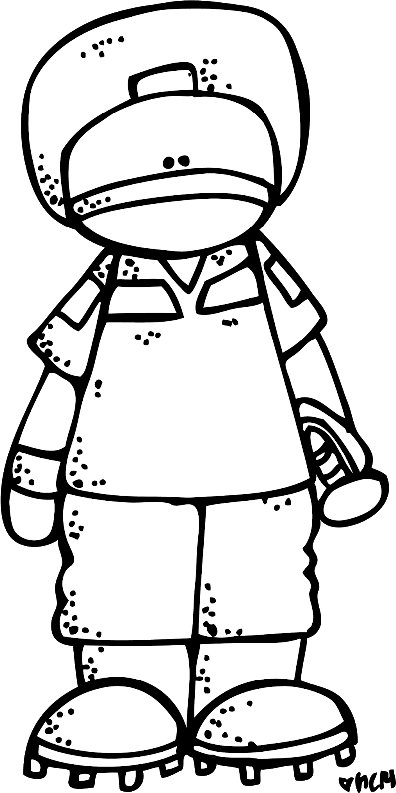 Xox - Black And White Melonheadz Clipart Sports - (804x1600) Png ...