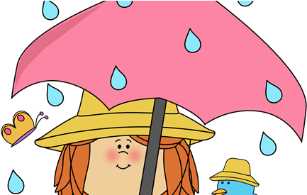 Spring Rain Showers Clip Art - (522x274) Png Clipart Download
