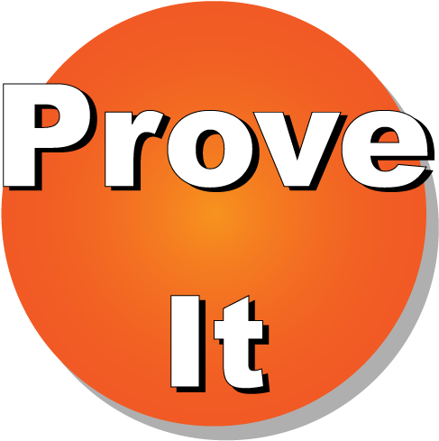 Prove It - Prove It Clipart - (500x500) Png Clipart Download
