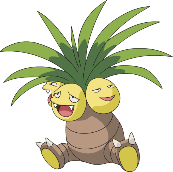Exeggutor - Pokemon Exeggutor - (604x599) Png Clipart Download