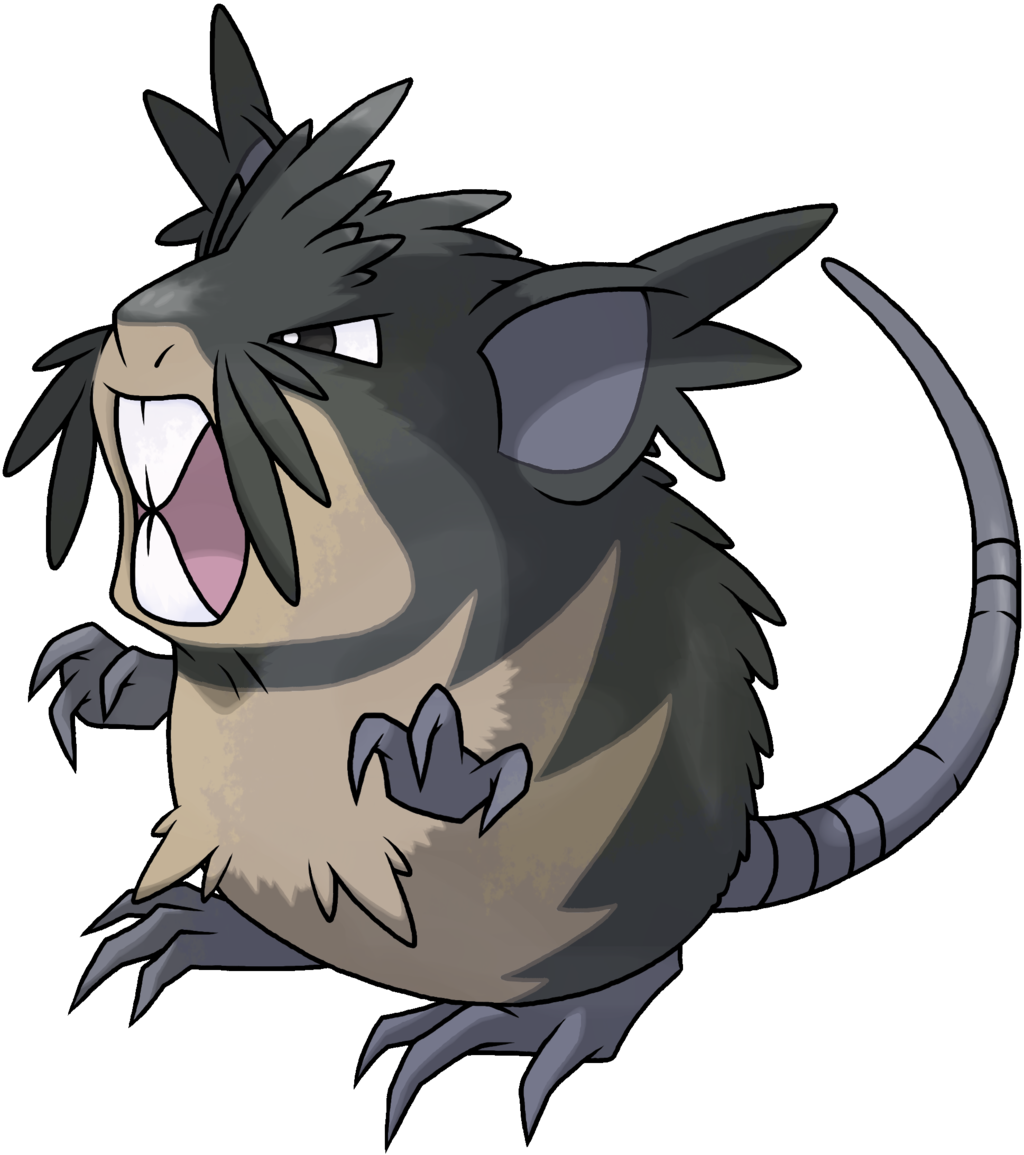 Skull-ravens 38 6 Raticate Alola Form By Maniraptavia - Pokemon Mega ...