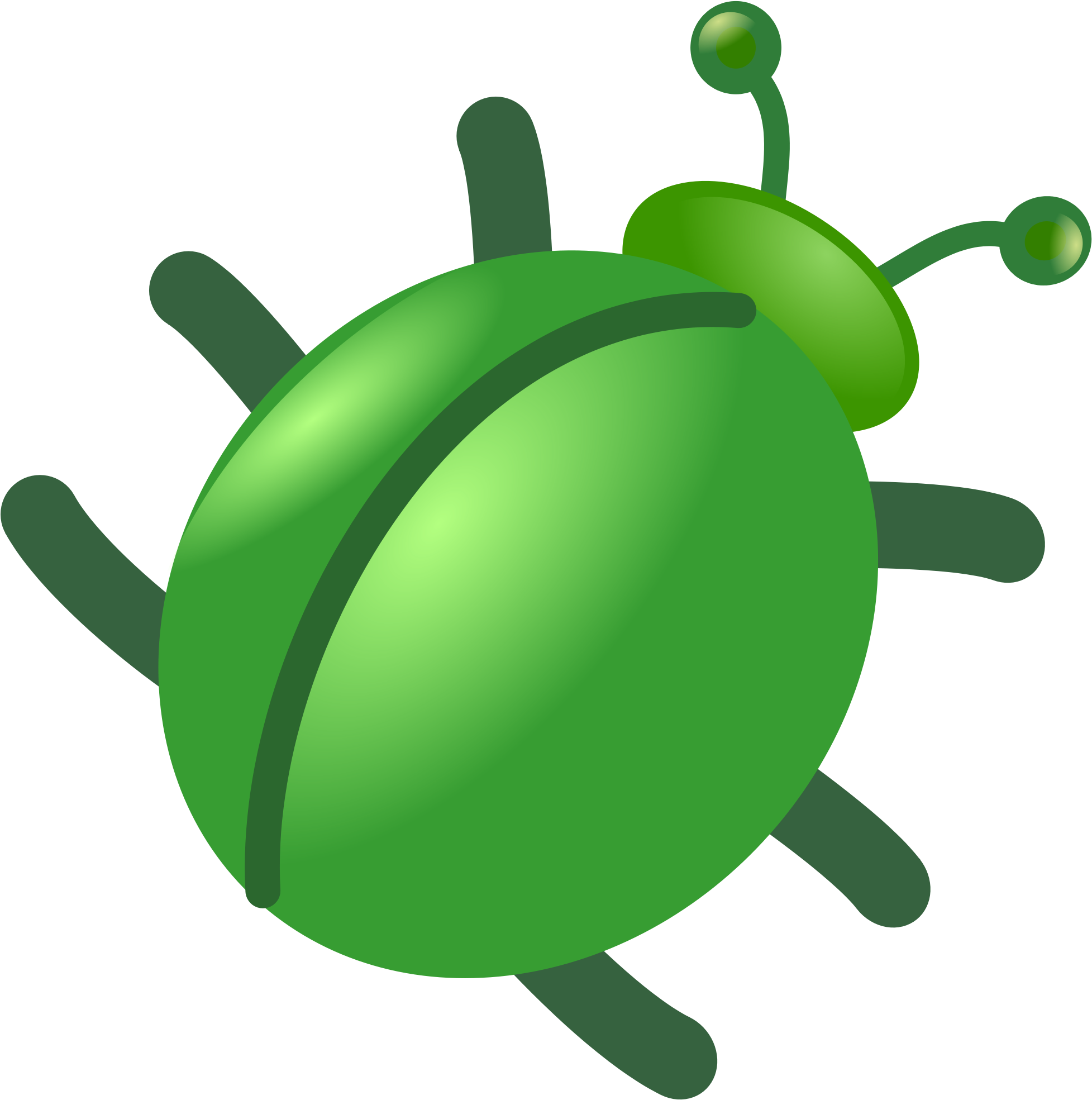 Powerpoint Bugs - Bug Svg - (2000x2004) Png Clipart Download