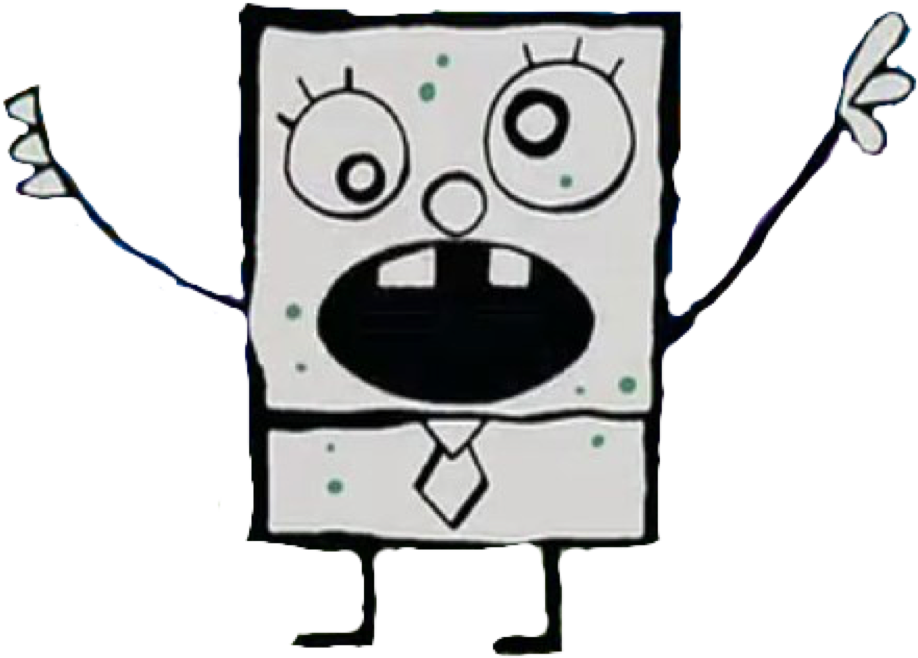 Doodlebob - Doodlebob Meme - (938x672) Png Clipart Download
