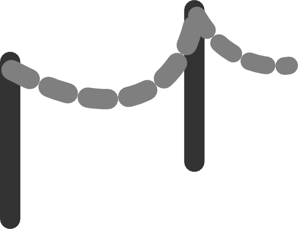 Queue Poles Clip Art - Queue Poles Png - (600x462) Png Clipart Download