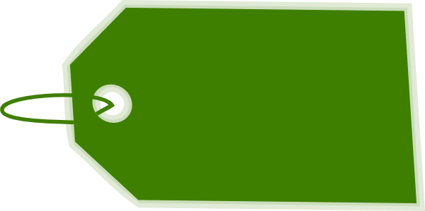 Rfl - Green Price Tag Png - (600x299) Png Clipart Download