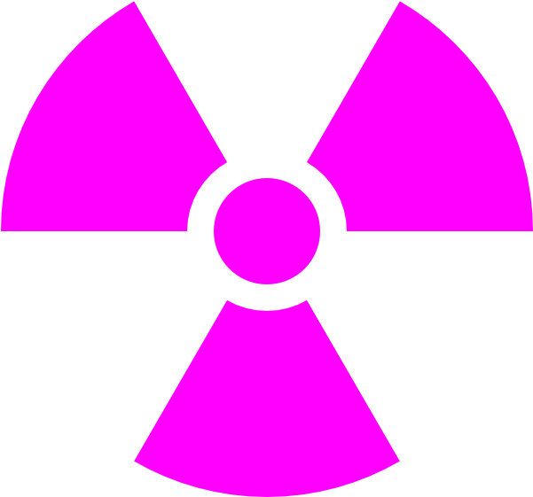 Radioactive Symbol No Background - Full Size PNG Clipart Images Download
