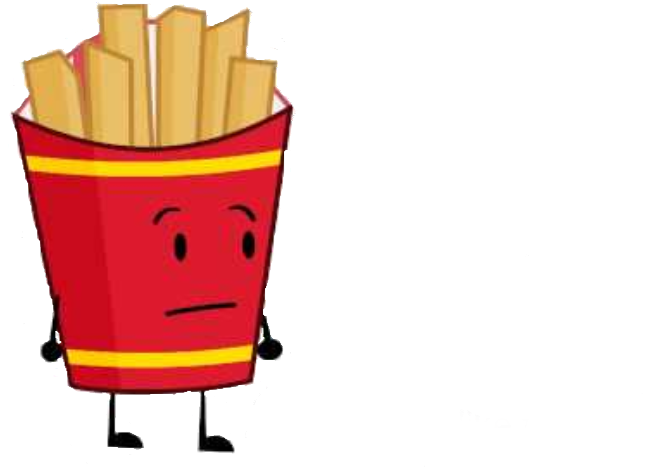 Battle For Dream Island Again Bfdia Fries 1006x514 Png Clipart Download