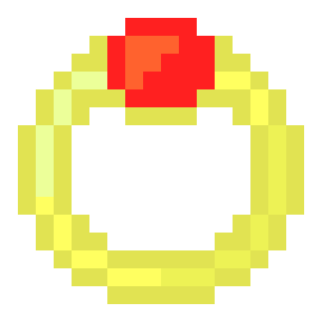 Ring Pixel Art From The Basic Pack Of Picroad - Rotating Question Mark ...