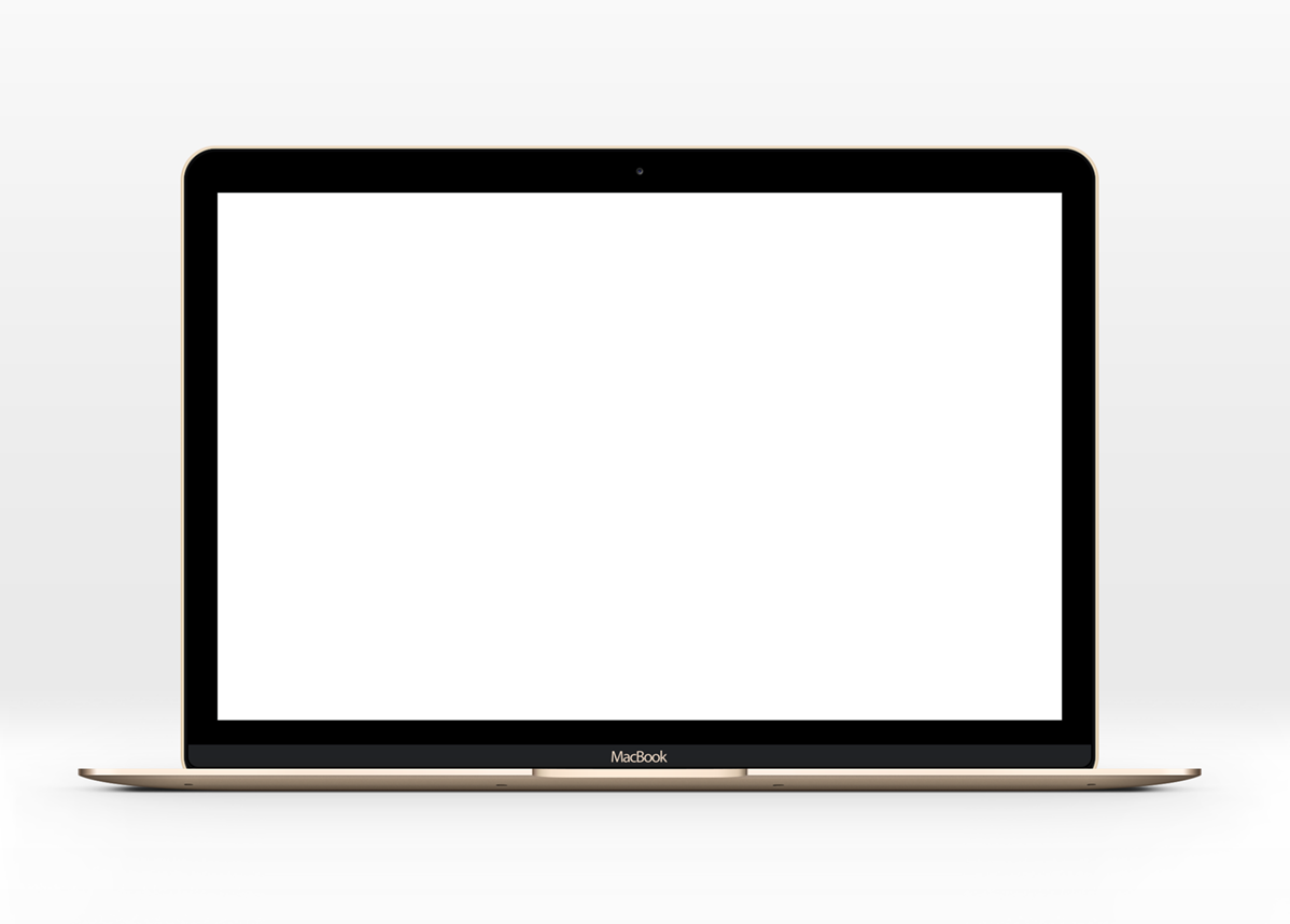 Logo Presentation - Macbook Flat Design Png - (1198x859) Png Clipart ...