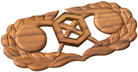 Civil Engineer Readiness Badge - Plywood - (480x250) Png Clipart Download