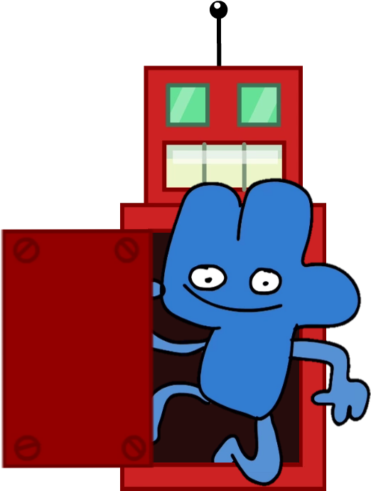 Inside Roboty - Four - Roboty Bfdi - (543x689) Png Clipart Download