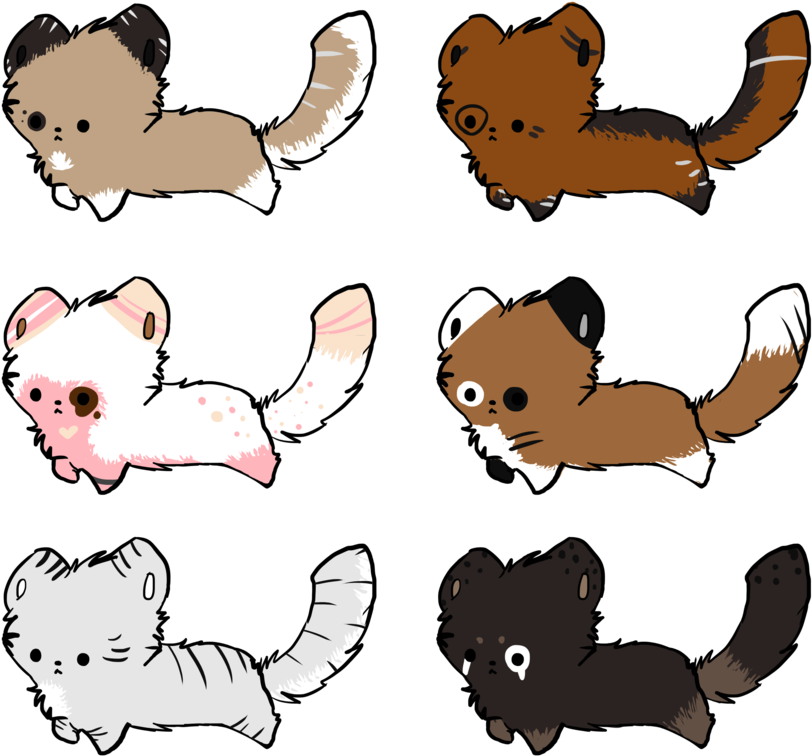 How To Draw A Chibi Panda - Draw A Red Panda - (900x900) Png Clipart ...