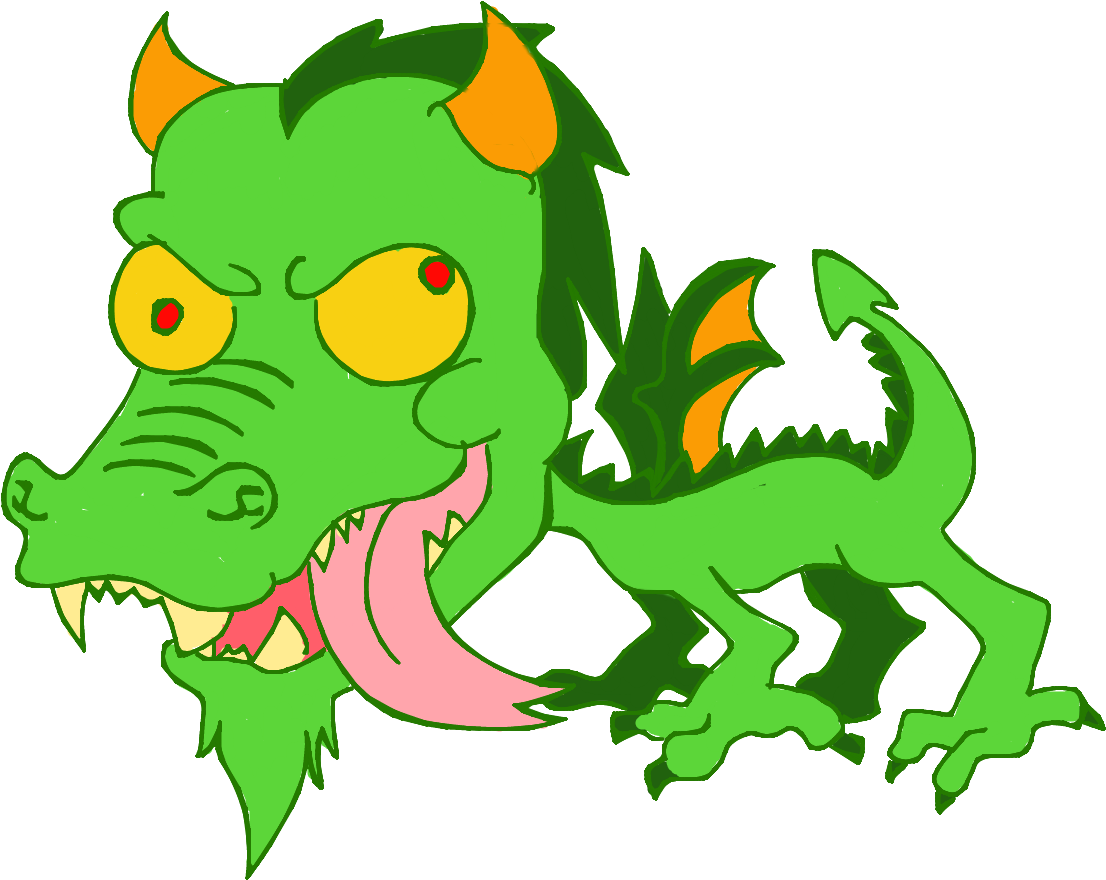 Untitled Drawing By Toxickrieg - Cartoon - (1350x1020) Png Clipart Download