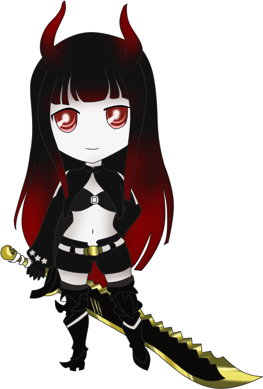 Black Gold Saw Chibi By Helametherlence Black Gold - Chibi - (1024x1365 ...