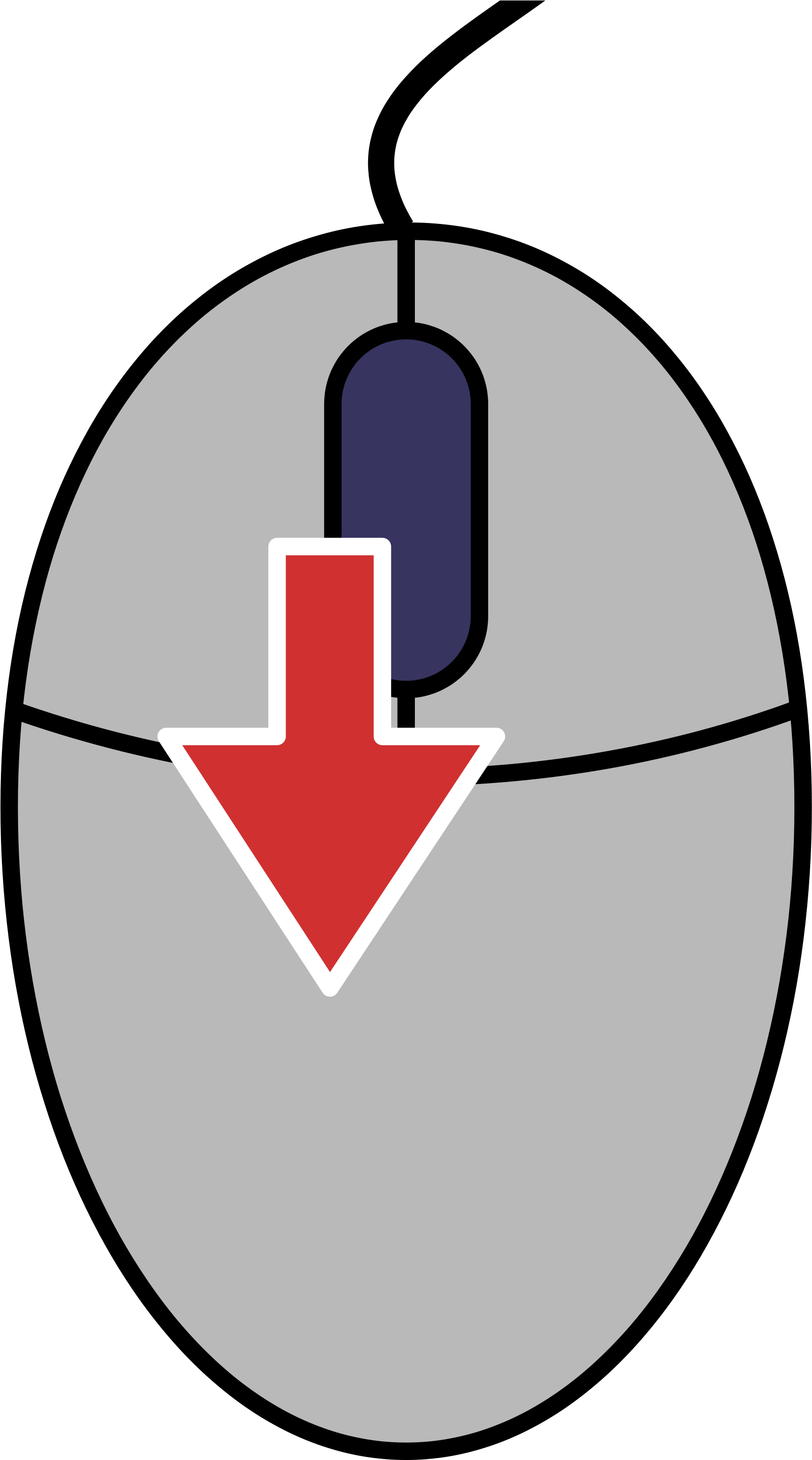 Open - Mouse Scroll Wheel Icon - (2000x3327) Png Clipart Download