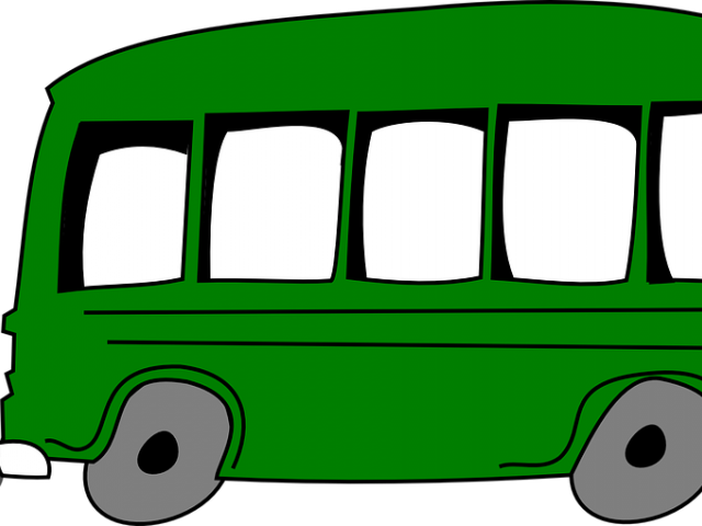 Bus Clipart Shuttle Bus - Bus Clip Art - (640x480) Png Clipart Download