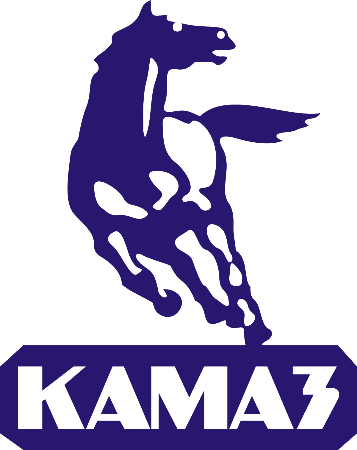 Kamaz Logo - (1200x1511) Png Clipart Download