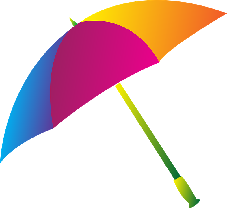 Wind Umbrella Cliparts - Guarda Sol Desenho Png - (1024x938) Png ...