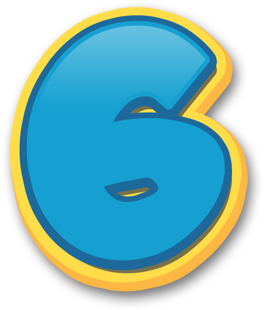 Dog Number Patrolling Paw - Paw Patrol Number 6 - (581x719) Png Clipart ...