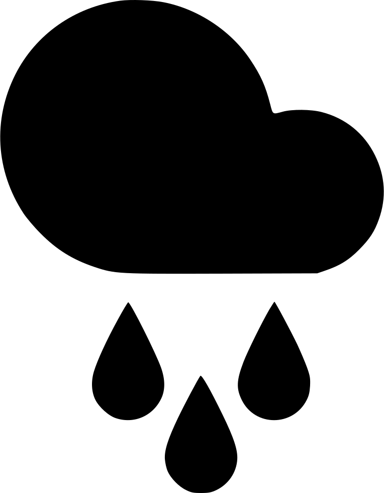 Sprinkle Cloud Rain Comments - Heart - (764x980) Png Clipart Download