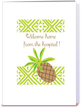 Welcome Home From The Hospital Greeting Card By Butinski - Home From ...